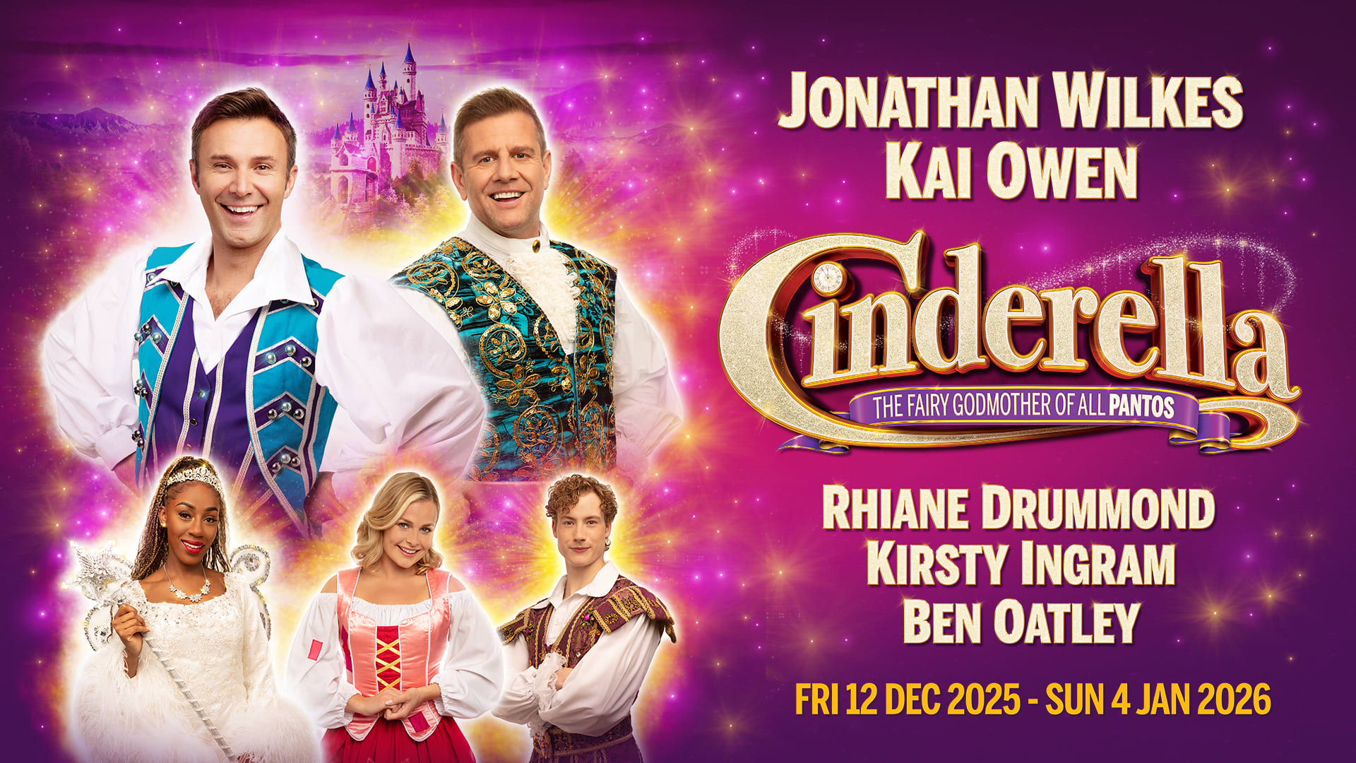 Cinderella (Pantomime) Tickets | Regent Theatre, Stoke-on-Trent in Stoke-on-Trent | ATG Tickets